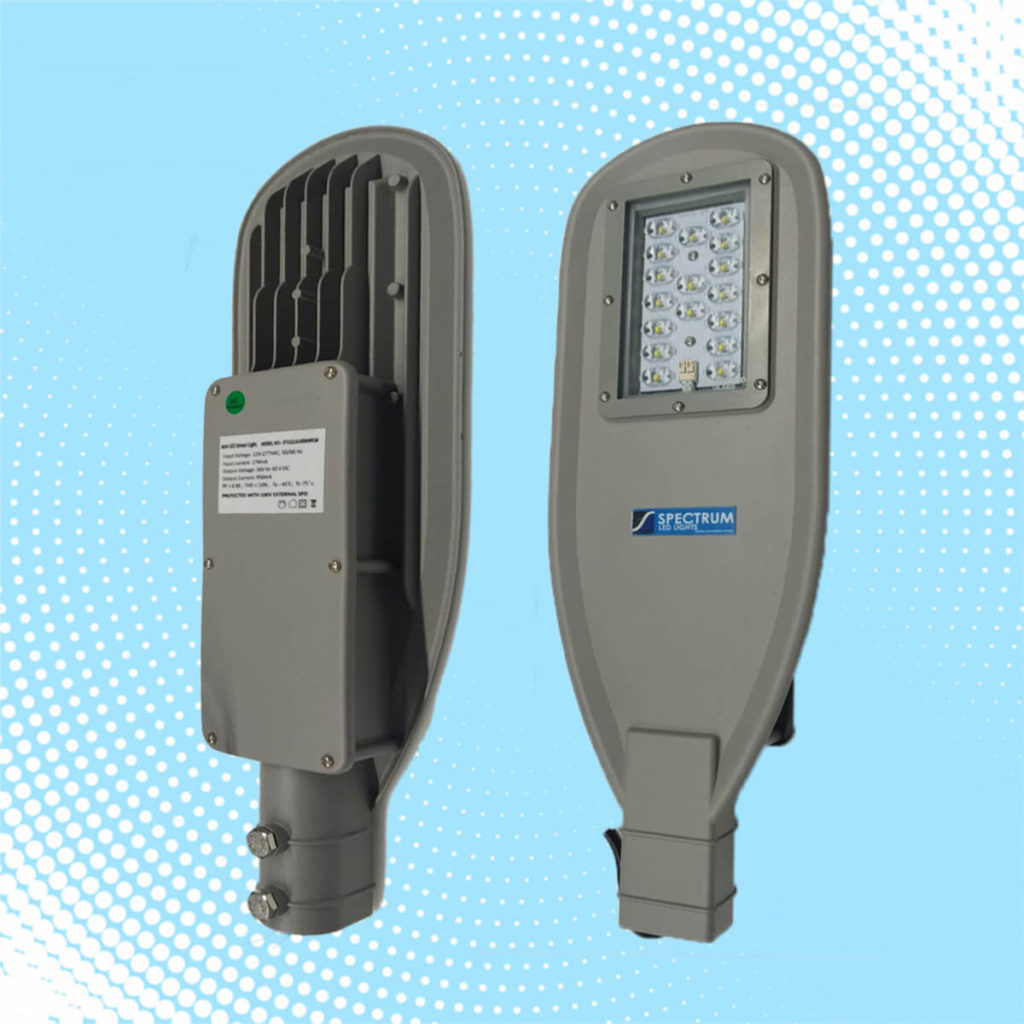 SPECTRUM – LED DC STREET LIGHTS -12V – 24V- 48V DC – Spectrum