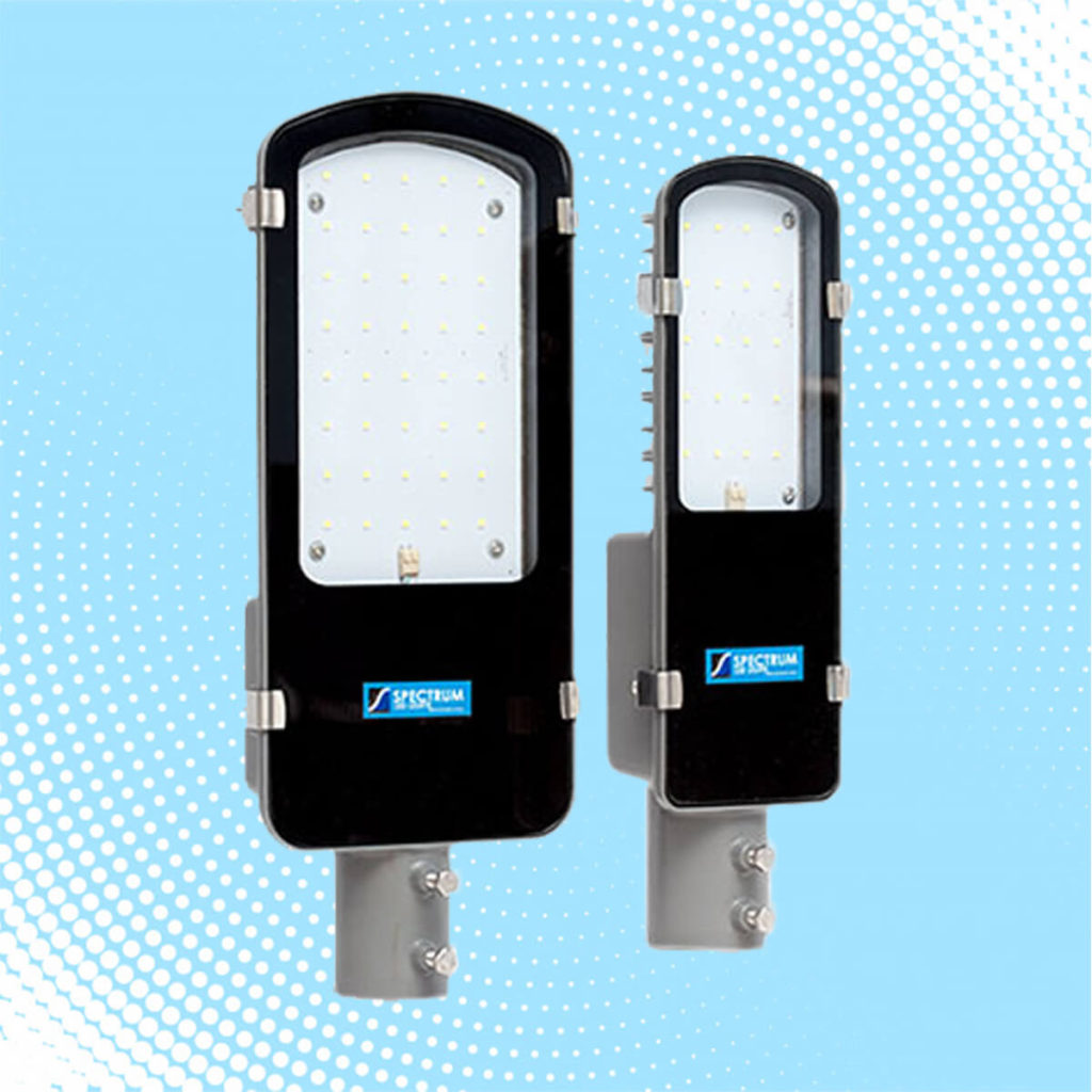 SPECTRUM – LED DC STREET LIGHTS -12V – 24V- 48V DC – Spectrum